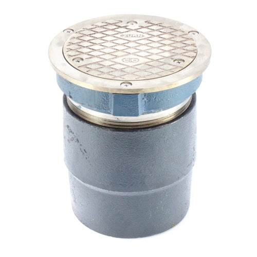 Zurn ZN1400 Polished Nickel Bronze Adjustable Cleanout | Shop Now
