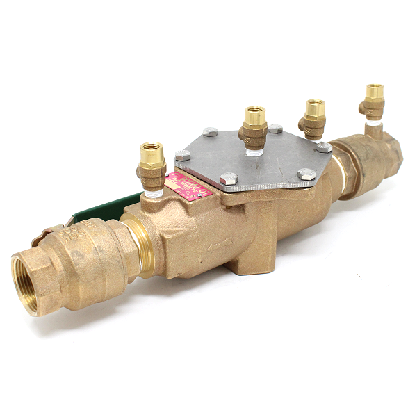 Watts 007M2-QT 1-1/4" Double Check Valve Assembly Backflow Preventer 0