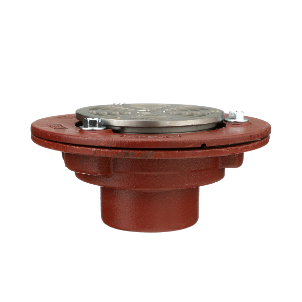 MIFAB F1000-C-5-3-7 Floor Drain Membrane Floors, Clamp Collar, 5" Roun