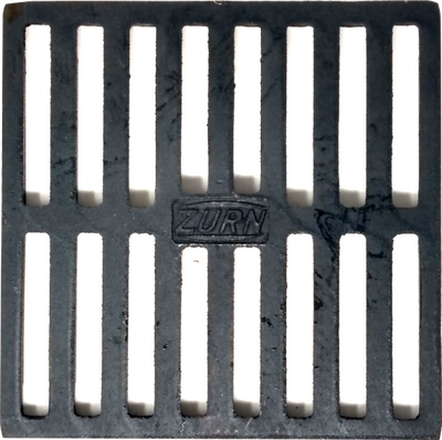 Zurn P611-GRATE | Cast Iron Slotted Grate for 9" Z611 Floor Drain