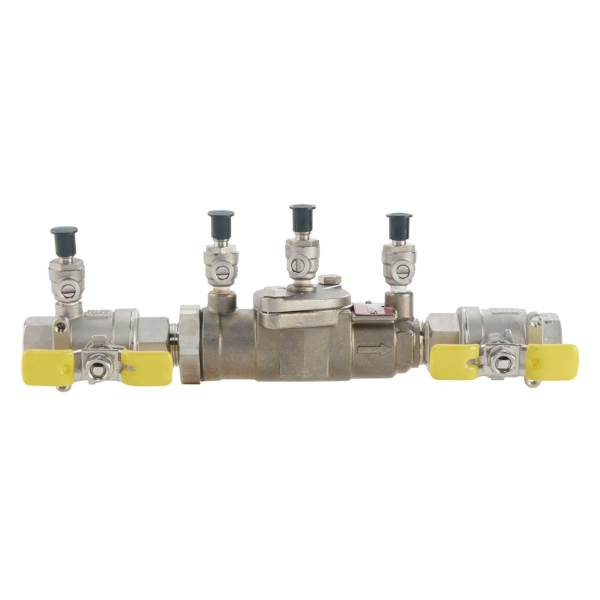 Watts SS007M3-QT 1/2" Stainless Steel Double Check Valve Assembly Back