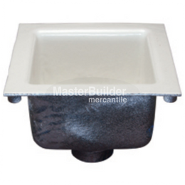 Zurn Z1910/ZN1910 8″ Cast‑Iron Floor Receptor with Enamel Finish