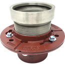 Mifab F1100-C-DD Hub Floor Drain w/ Adjustable Indirect Hub Waste STRN